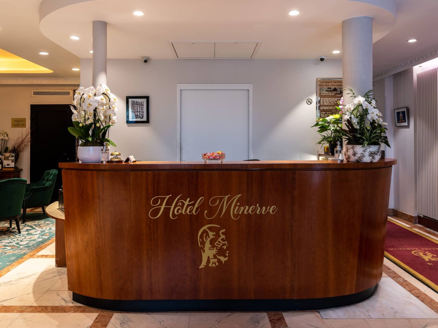 → Photo gallery of the Hotel Minerve Paris, 3 star hotel in the Latin ...