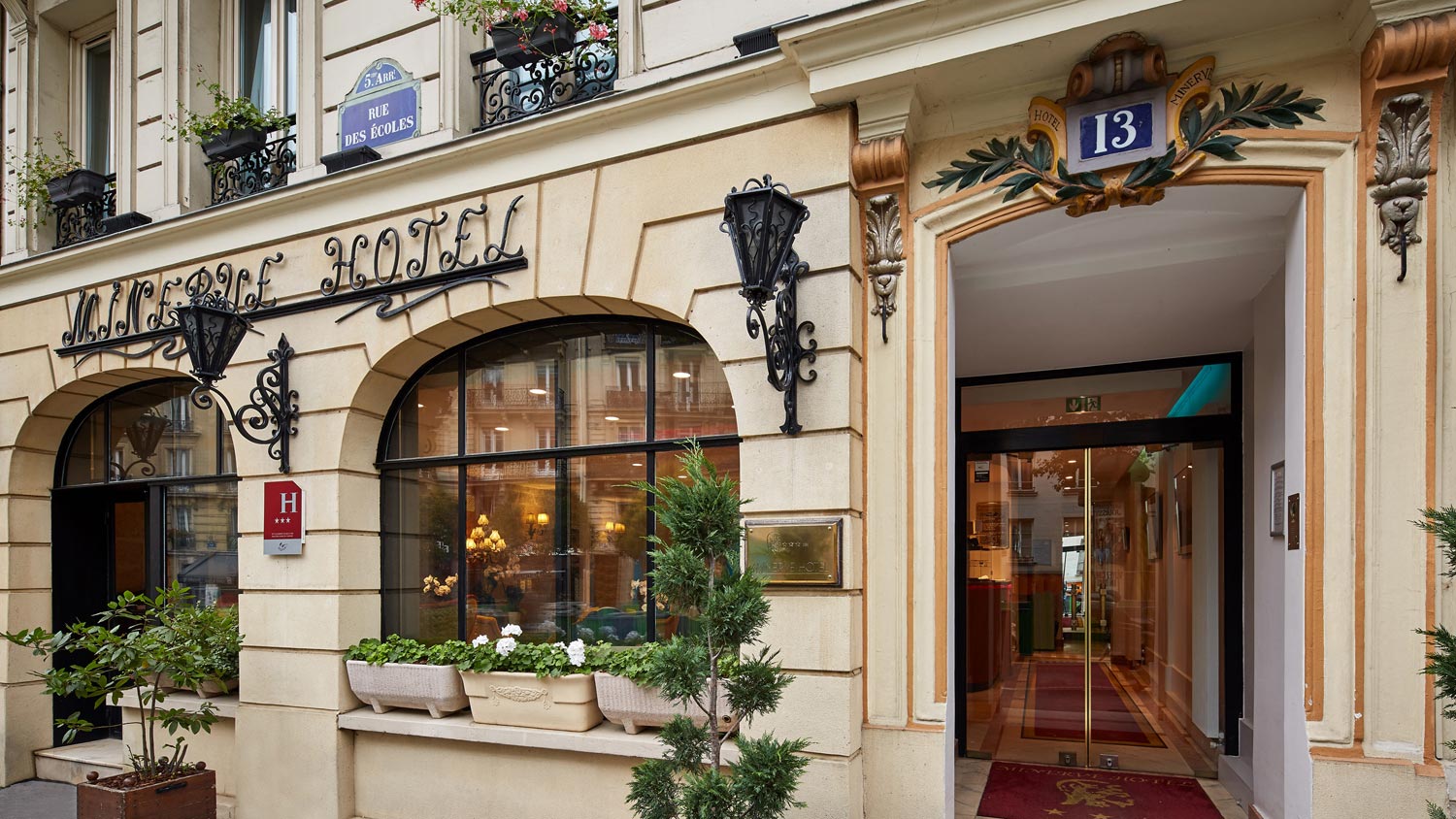 HOTEL MINERVE PARIS | OFFICIAL WEBSITE | BEST PRICE